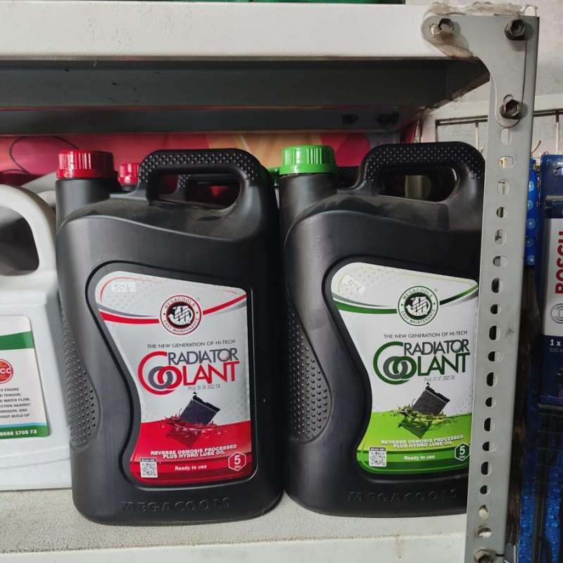 Jual Radiator Coolant / Air Radiator Coolant Merah 5 Liter Di Seller ...