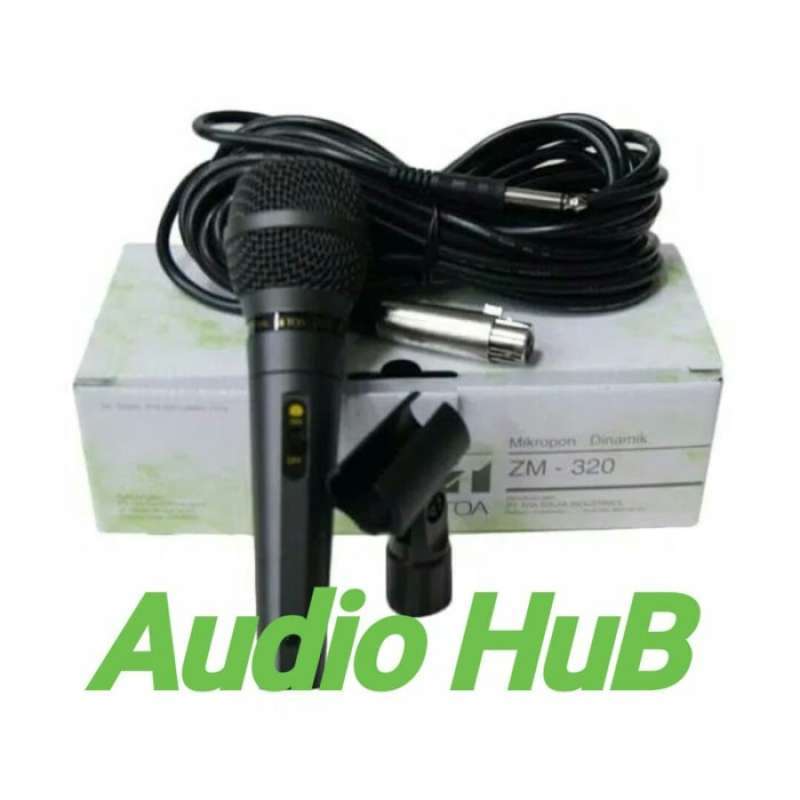 Promo Mic Toa Zm320 Microphone Zm 320 Original Diskon 33% Di Seller ...