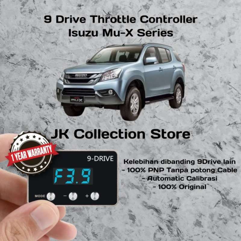 Promo 9 Drive Throttle Controller Mu-x Mux Series Piggyback Remap Terbaik - Garansi 1tahun ...