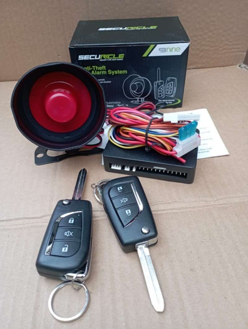 Promo Alarm Mobil Ca2 9nine Luminos Model Kunci Lipat Innova Reborn ...