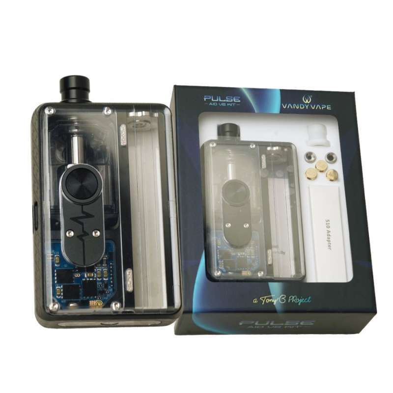 Promo Pod Vape Pulse Aio V2 New Color 80w 18650 With Rba Authentic By Vandy Vape - Black Diskon ...