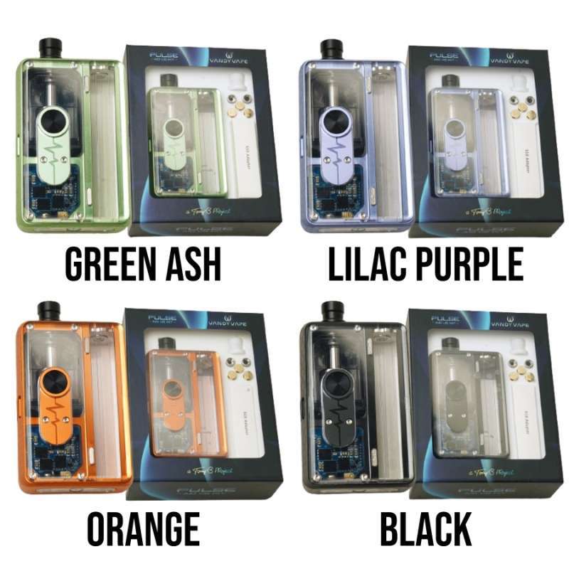 Promo Pod Vape Pulse Aio V2 New Color 80w 18650 With Rba Authentic By Vandy Vape Diskon 11% Di ...