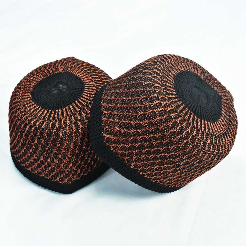 Jual Peci Kopiah Spons Warna Hitam Mix Orange Harga Terjangkau Kualitas Bagus Aneka Warna Dan ...