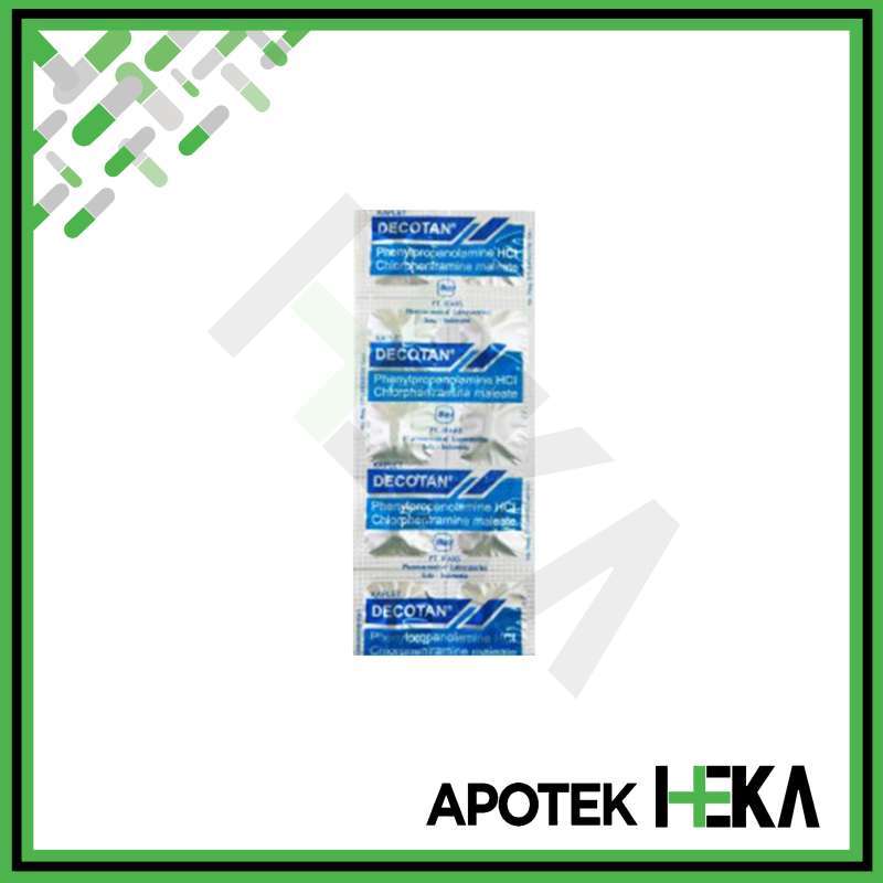 Jual Decotan Kaplet Strip Isi 10 Tablet - Obat Flu Dan Pilek Di Seller ...