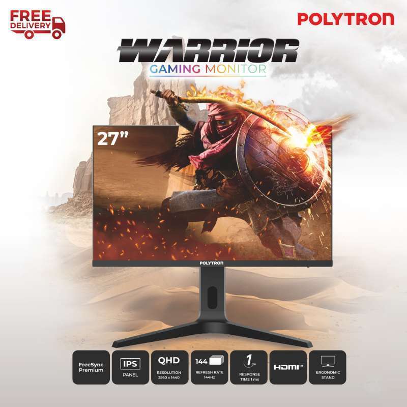 Promo Polytron Pmd 27iq9931 27 Inch Qhd Ips 144hz 1ms Gaming Monitor ...