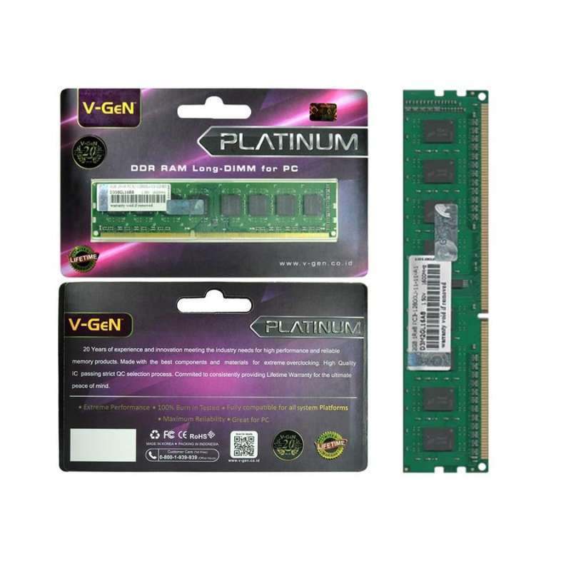 Jual Ram V-gen Platinum Ddr4 4gb 8gb 16gb 32gb - 2666/3200 Sodimm ...