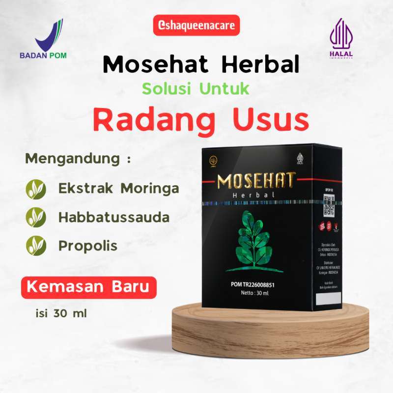 Jual Mosehat Obat Radang Usus Ampuh Herbal Alami Bpom Halal & Original ...