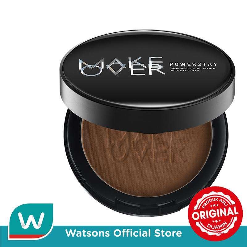 Jual Make Over Powerstay 24h Matte Powder Foundation N70 Ebony Di ...