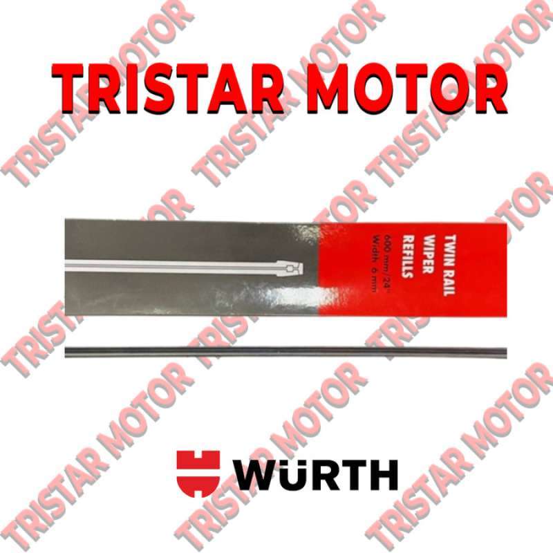 Promo Rubber Refill Karet Wiper Universal 24 Inch 6mm Wurth W124 W201 ...