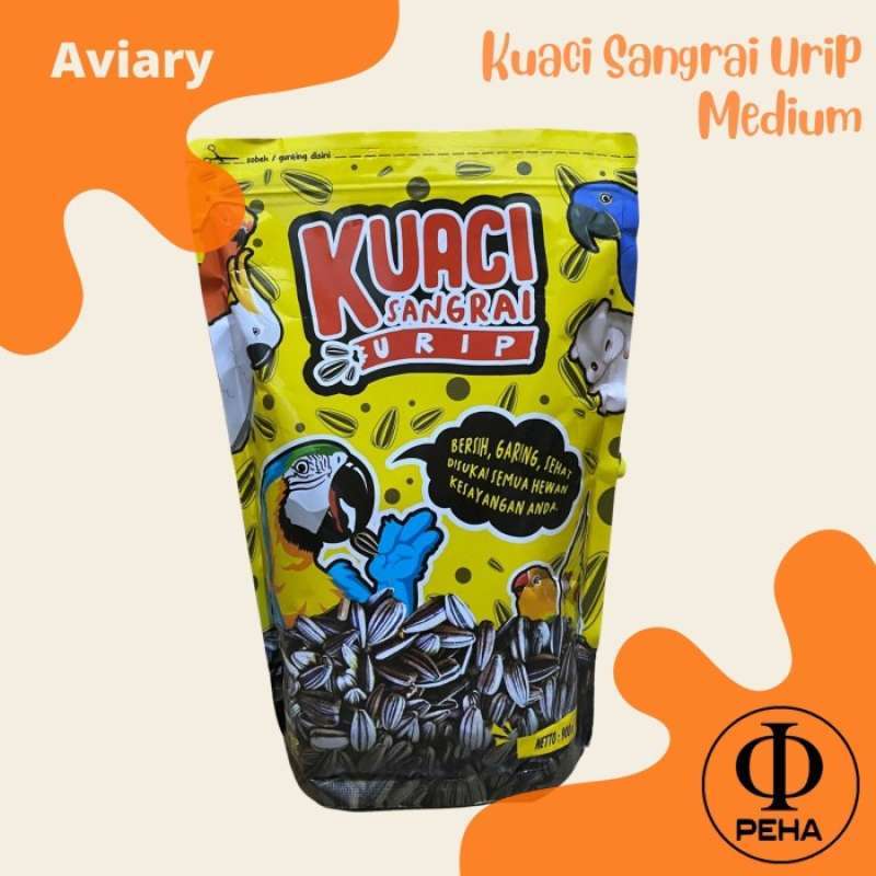 Promo Kuaci Sangrai Urip 900 Gram Medium Kwaci Premium Parrot Macaw ...