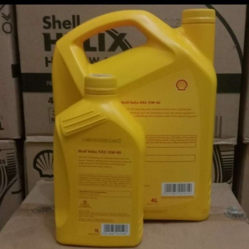 Promo Shell Helix Hx5 15w-40 Paket 5l Diskon 17% Di Seller Toplets Shop ...