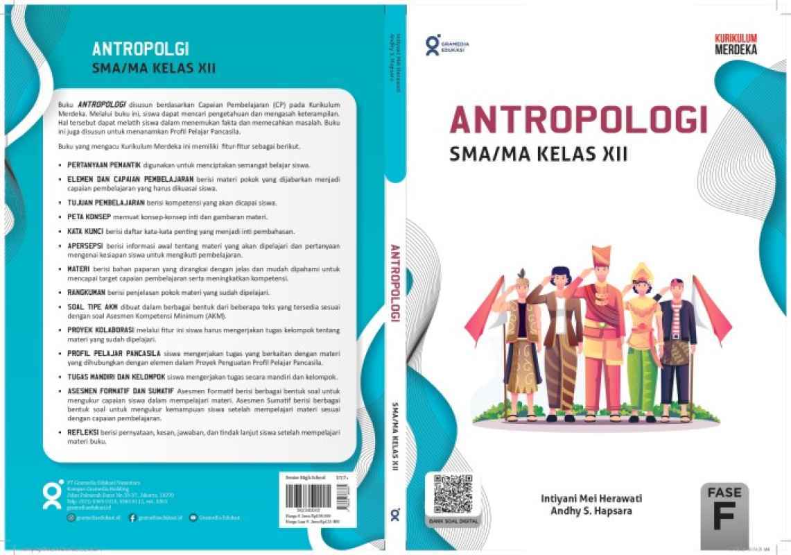 Promo Buku Antropologi Sma/ma Kelas 12 - Kurikulum Merdeka Diskon 33% Di Seller Huka Shop ...
