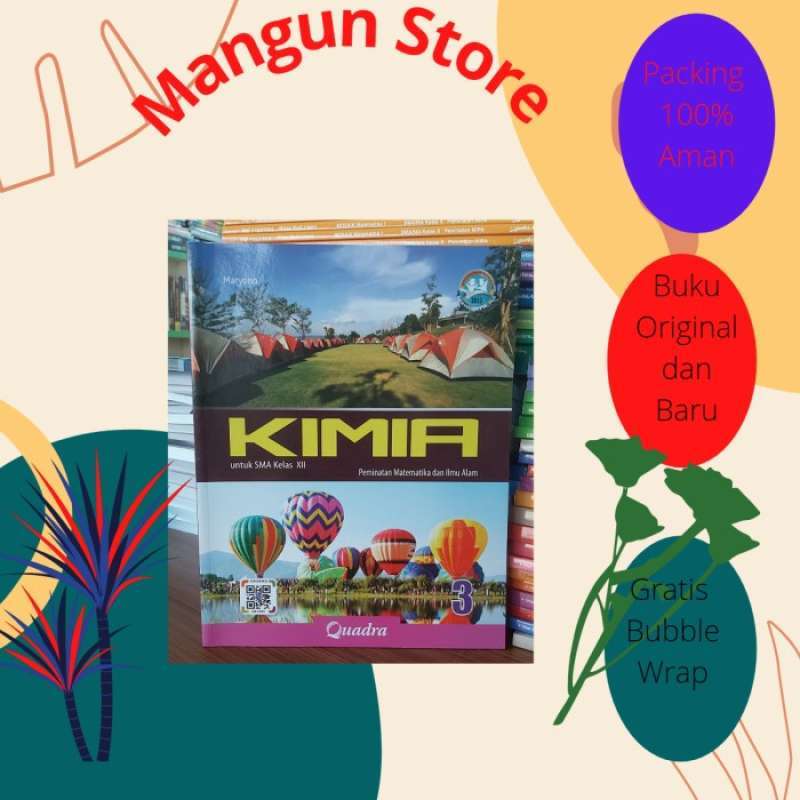 Promo Kimia Untuk Sma.ma Kelas Xii.12 K13 Revisi ( Quadra) Diskon 29% Di Seller Huka Shop ...