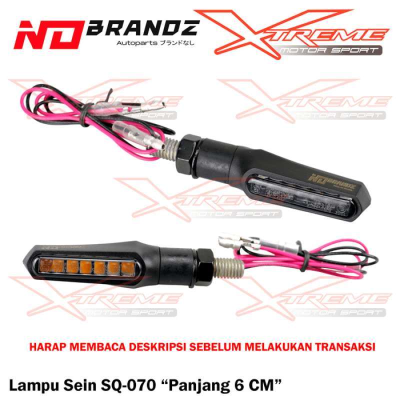Promo Lampu Sein Sen Sign Led Motor No Brandz Running Universal Semua ...