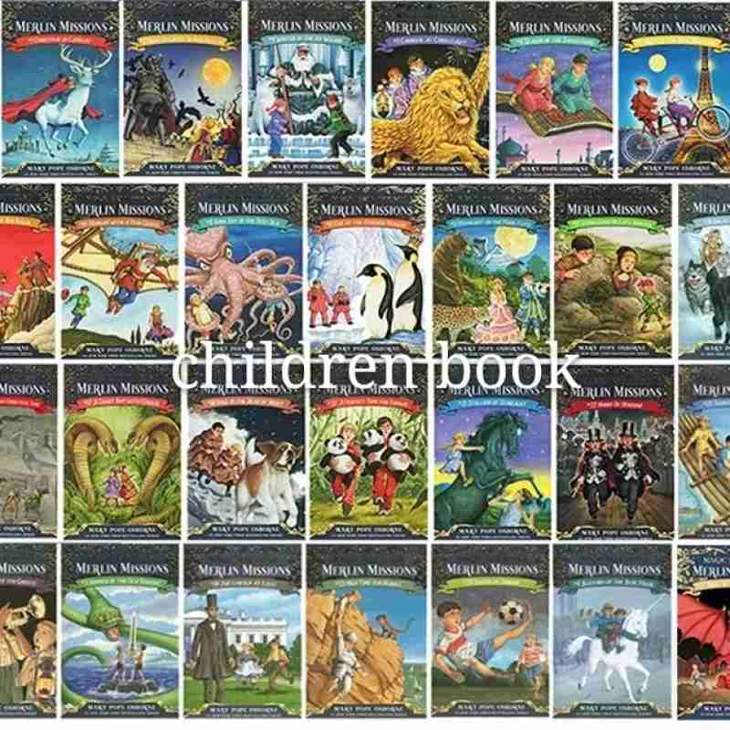 Promo Magic Tree House -merlin Missions 27buku Diskon 24% Di Seller ...