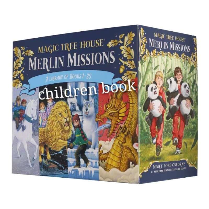 Promo Magic Tree House -merlin Missions 27buku Diskon 24% Di Seller ...