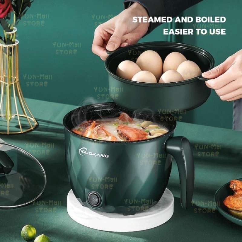 Jual Panci Listrik Elektrik Cooker Stainless Steel Teflon Cooking Pot ...