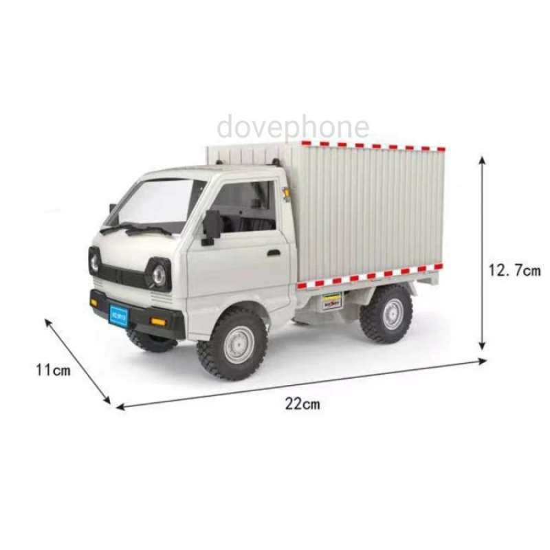 Promo Mainan Mobil Rc Remote Kontrol Cargo Truk Carry Pick Up Box Car ...