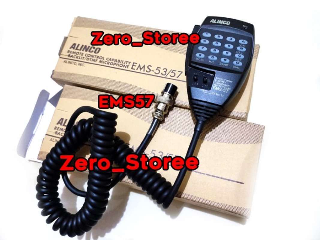 Jual Handmic Alinco Ems-57 Mic Rig Dr-135 Hand Mic Alinco Dr135 Mig Ems57 Di Seller Noelle ...