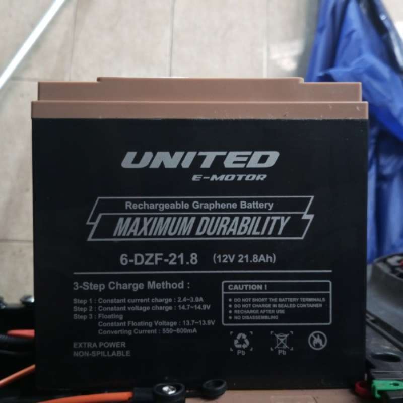 Jual Graphene Battery 12v Molis United Mx1200 Di Seller Rumix ...