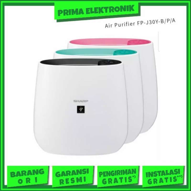 Promo Sharp Air Purifier With Plasmacluster Sharp Fp J30y B A P Fpj30y ...