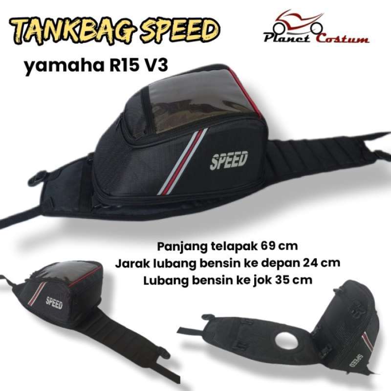 Promo Terlaris Tankbag Speed/ Tank Bag Yamaha R25, R15, Mt25, Vixion ...