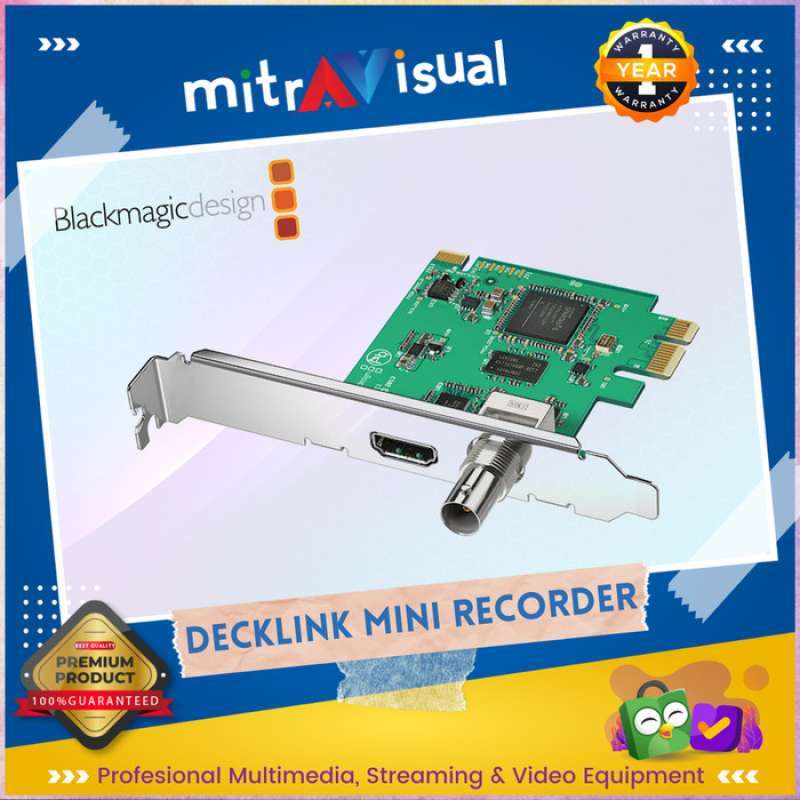 Jual Decklink Mini Recorder Capture Card Blackmagicdesign Di Seller