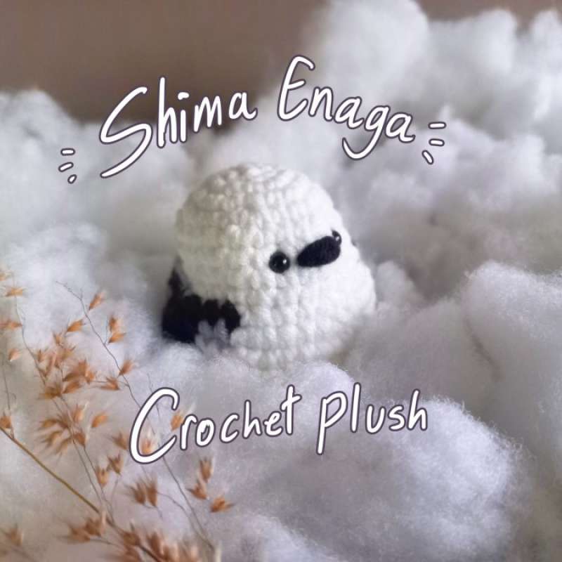 Promo Boneka Rajut Amigurumi Burung Shima Enaga Gantungan Kunci Crochet Diskon 23% Di Seller ...