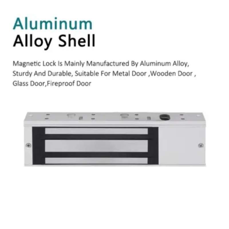 Promo Electromagnetic Lock 1200 Lbs/500 Kgs, Powerful Lock For ...