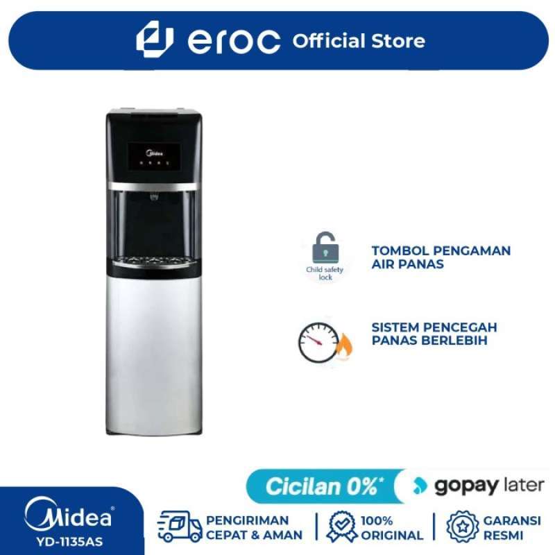 Promo Midea Dispenser Air Galon Bawah - Yd1135as (bottom Loading) Hot ...