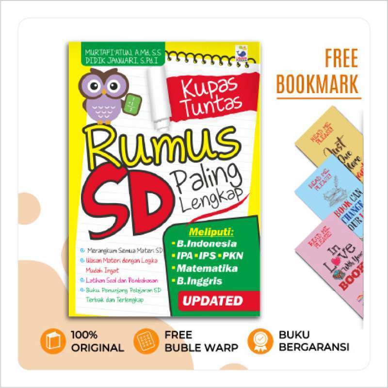 Jual Kupas Tuntas Rumus Sd Paling Lengkap Di Seller Noelle - Cengkareng Timur, Kota Jakarta ...