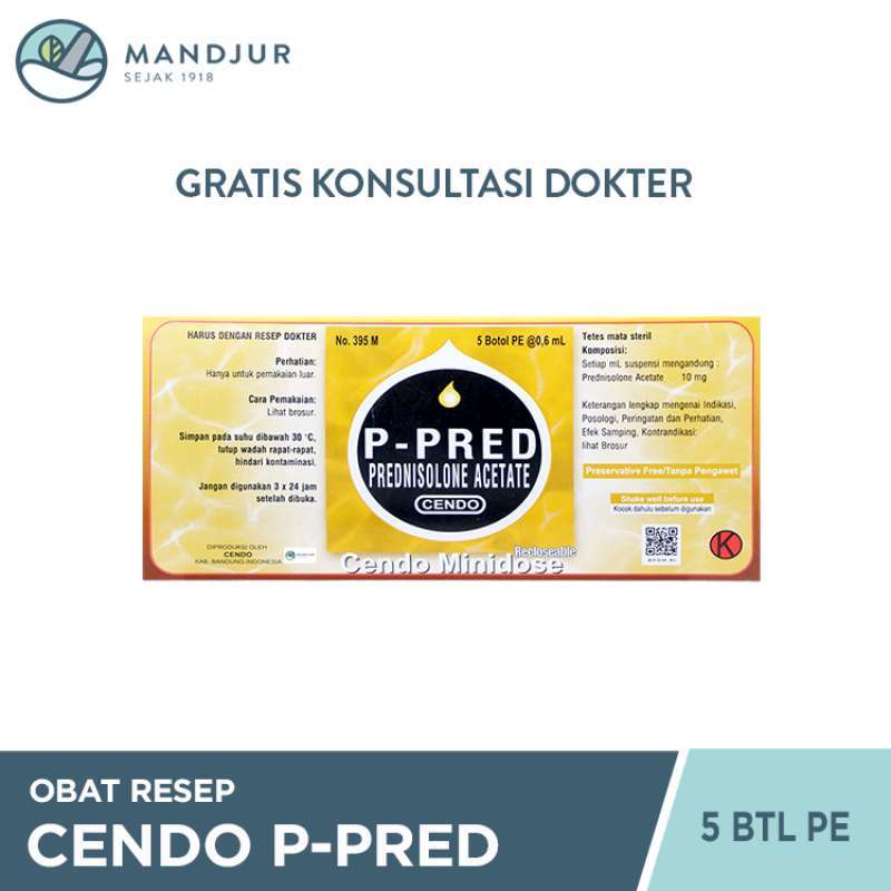 Jual Cendo P-pred Minidose 0.6 Ml Di Seller Apotek Mandjur Official ...