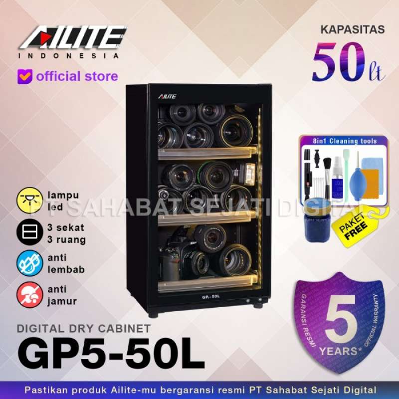 Promo Dry Box Dry Cabinet Ailite Gp5-50l Digital Drybox Drycabinet 50 Liter Diskon 23% Di Seller ...