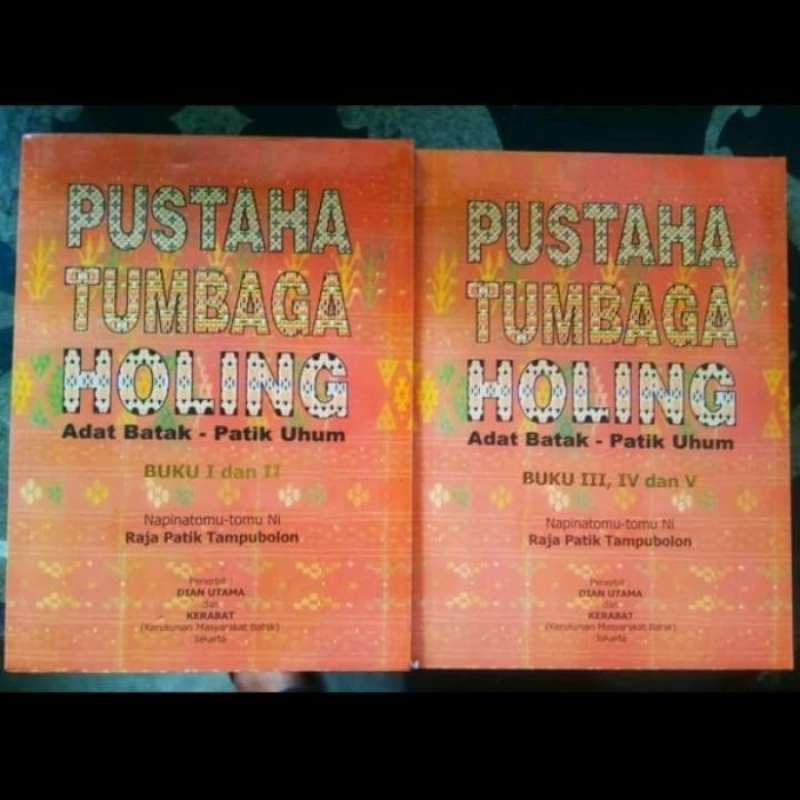 Jual Buku Pustaha Tumbaga Holing Adat Batak - Patik Uhum Di Seller Noelle - Cengkareng Timur ...