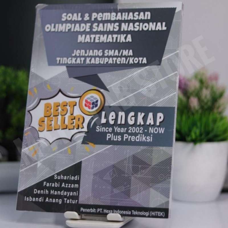Jual Buku Soal Dan Pembahasan Osn Matematika Sma Tingkat Kota Kabupaten Di Seller Hachi ...