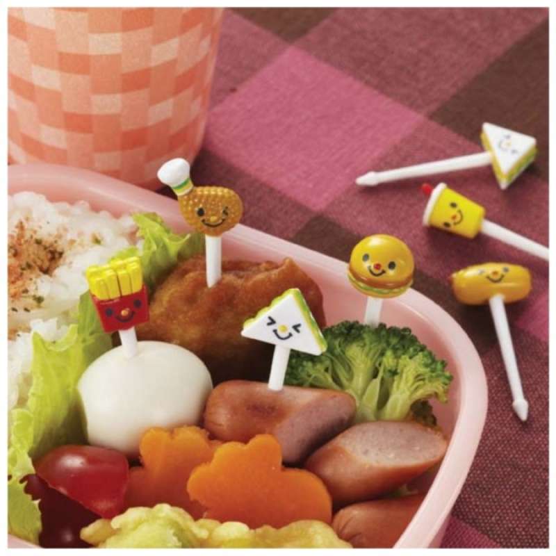 Jual Bento Food Pick Tusukan Bento Hamburger Perlengkapan Bento Tools Di Seller Shin Store ...