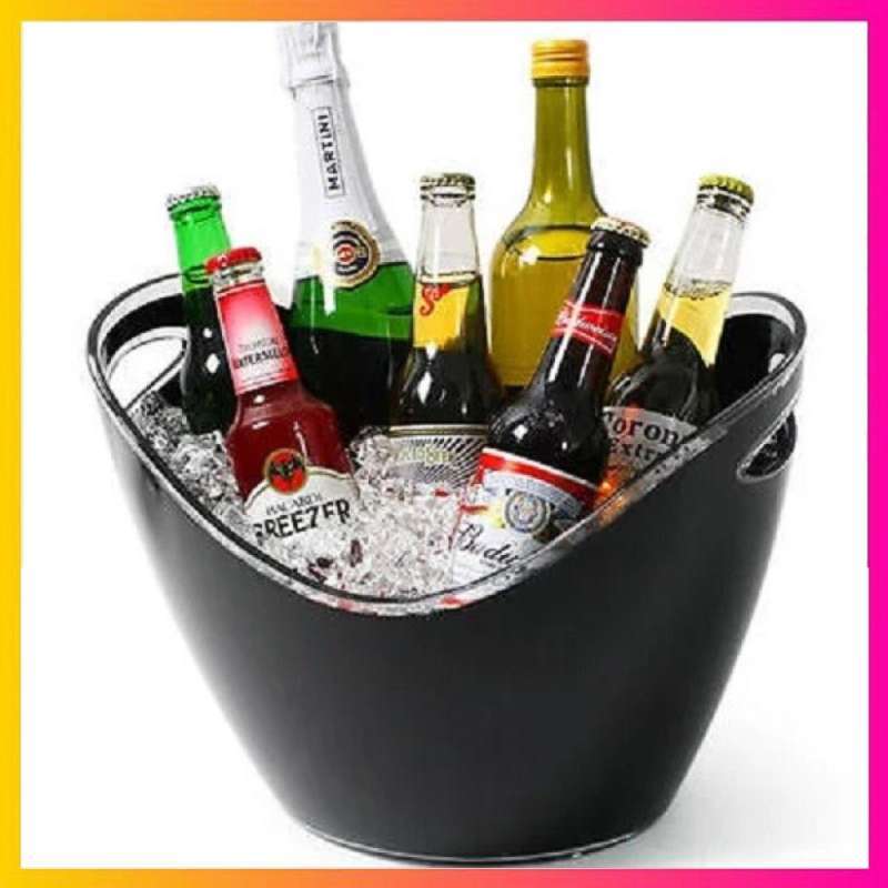Jual Ice Bucket Akrilik 8l Tempat Es Batu Ukuran Besar Premium Tebal ...