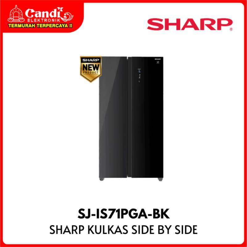 Promo Sharp Kulkas Side By Side 600 Liter Eco Smart Inverter Sj-is71pga ...