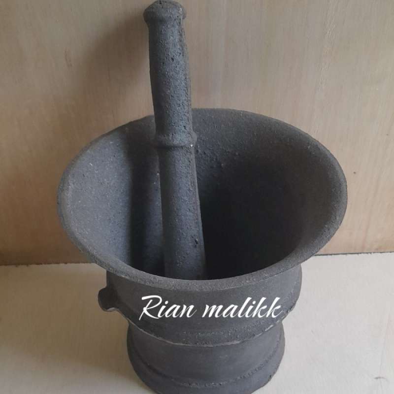 Jual Lumpang Besi Lumpang Jamu Lumpang Tumbuk Bumbu Ukuran Besar Di ...