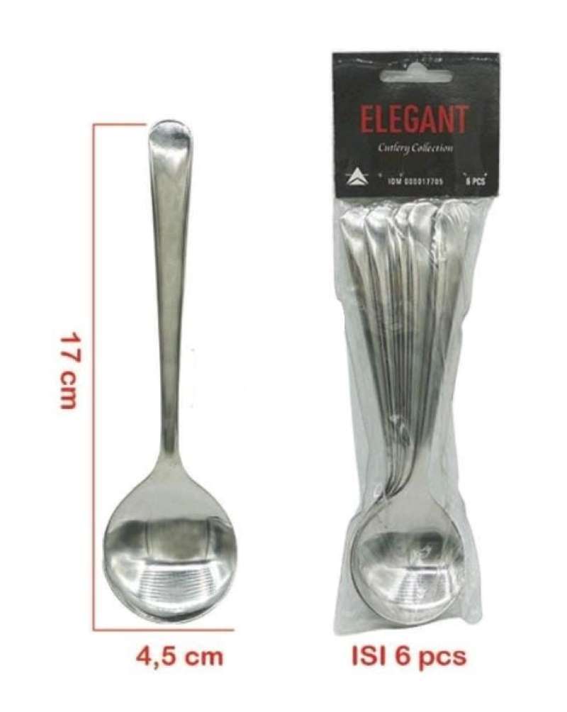 Jual Sendok Sayur Sup Lauk Elegant Stainless Tebal Lchw-04 / Lchw 04 Di ...