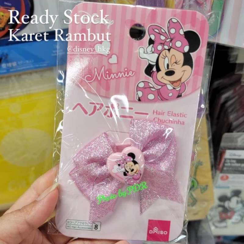 Jual Karet Rambut Minnie Mouse Disney Original X Daiso Hk Di Seller ...