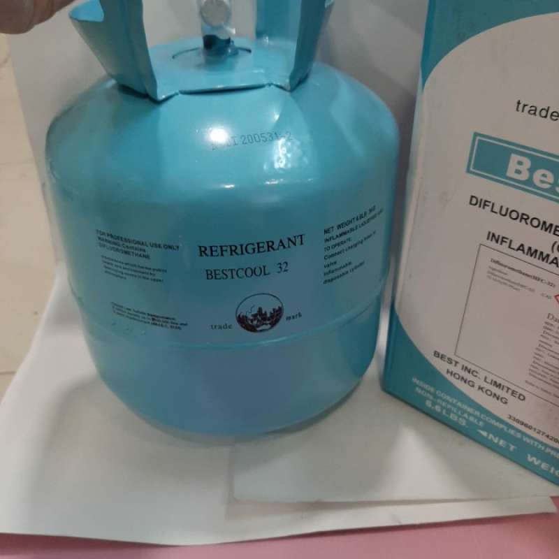 Jual Refrigerant R32 Freon Ac Isi 3kg Tabung Mini Di Seller Shin Store ...