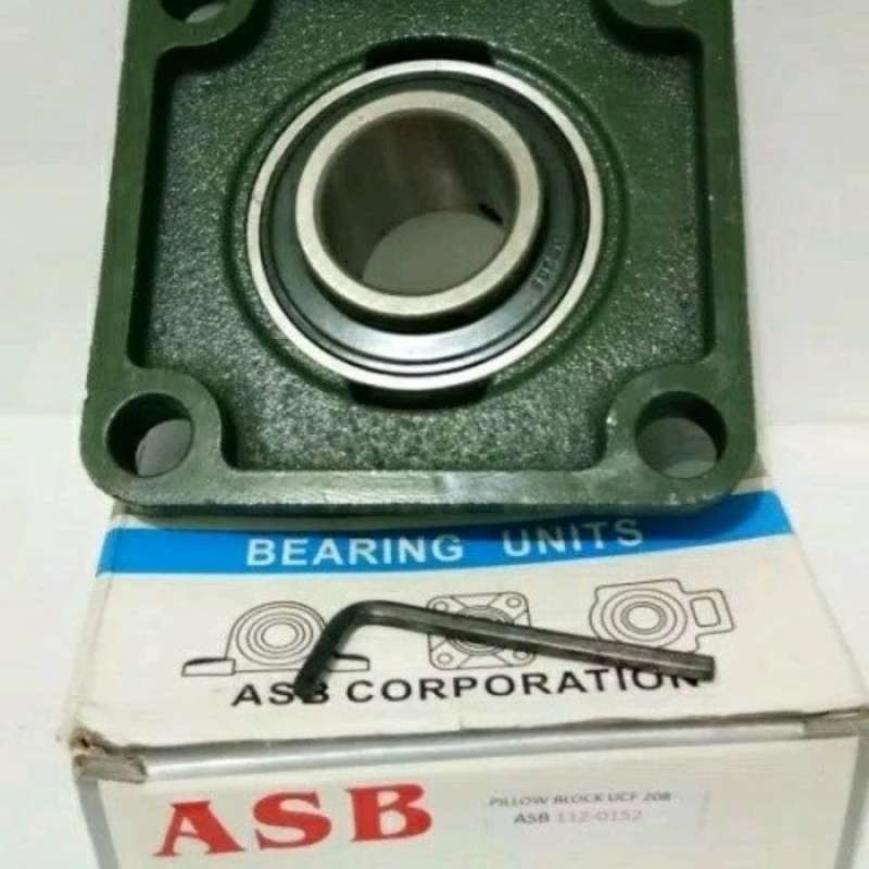 Promo Flange Bearing Ucf 208 As 40 Mm Merk Asb Diskon 23% Di Seller ...