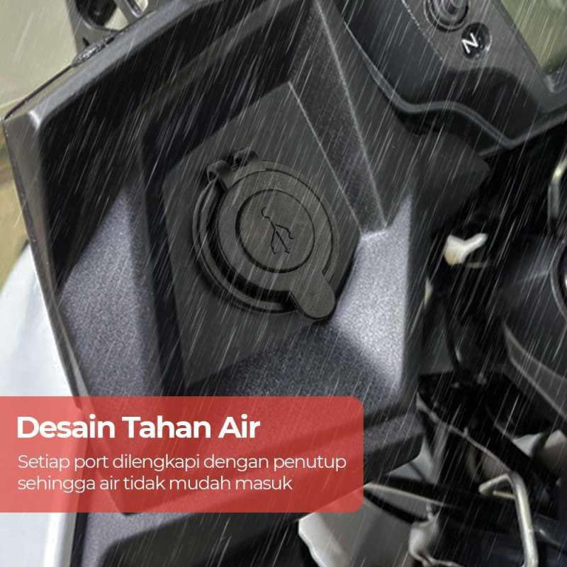 Jual Usb Charger Motor 2 Port 4.2a With Led Display Voltmeter Y451 ...