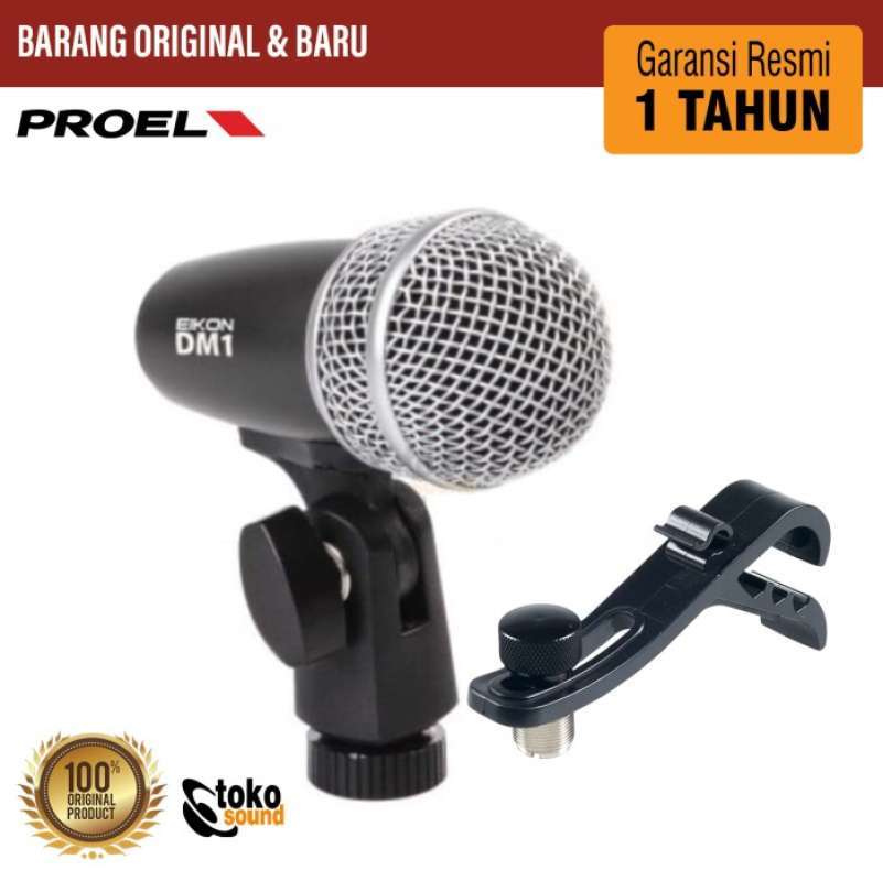 Jual Proel Eikon Dm1 - Dynamic Microphone Untuk Drum Dan Perkusi Di ...
