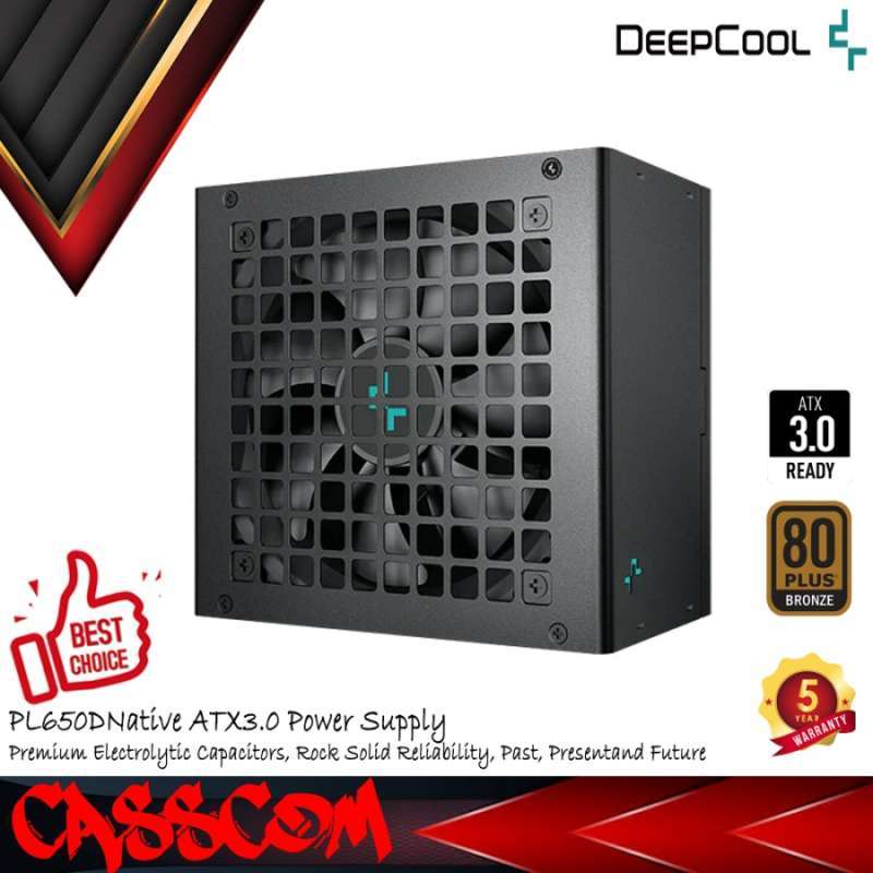Jual Psu Deepcool Pl650d 650 Watt Native Atx 3.0 80 Plus Bronze ...