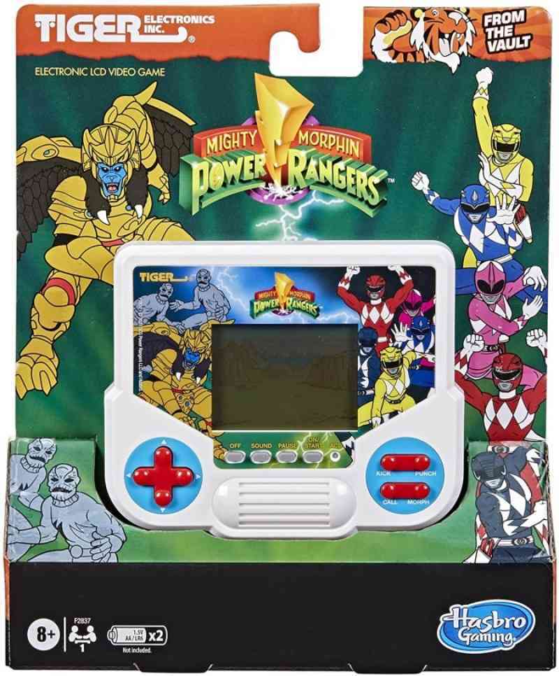 Promo Hasbro Video Game Power Rangers Tiger Electronics Game Watch ...