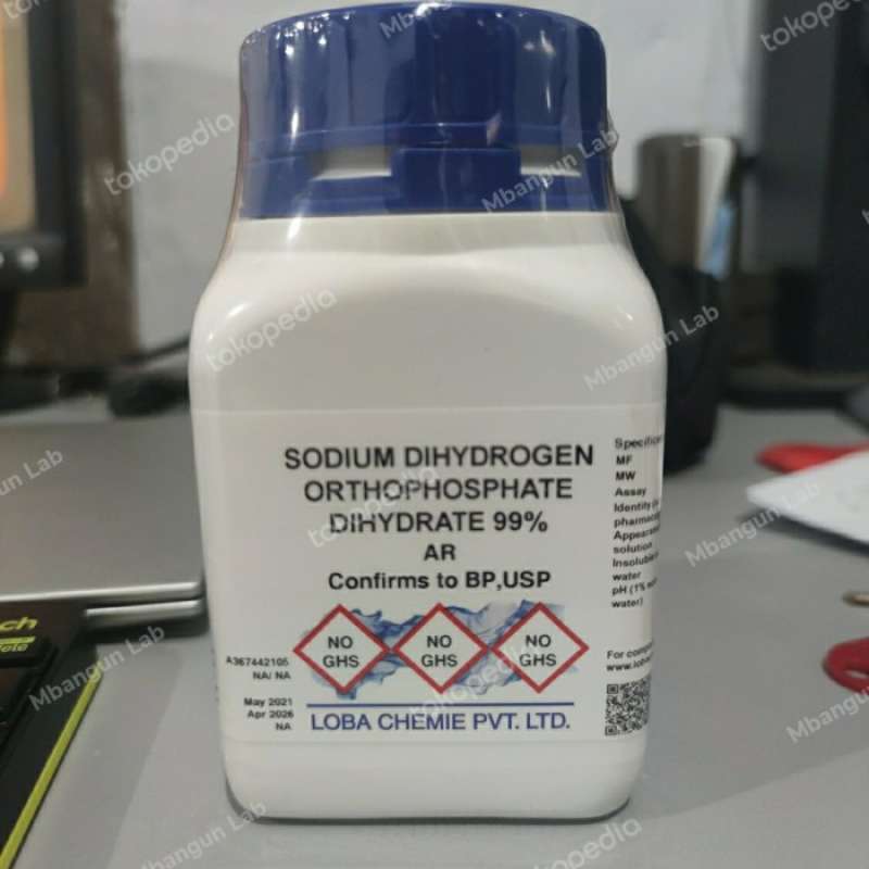 Promo Sodium Dihydrogen Phosphate Dihydrate Ar / Nah2po4. 2h2o Diskon ...