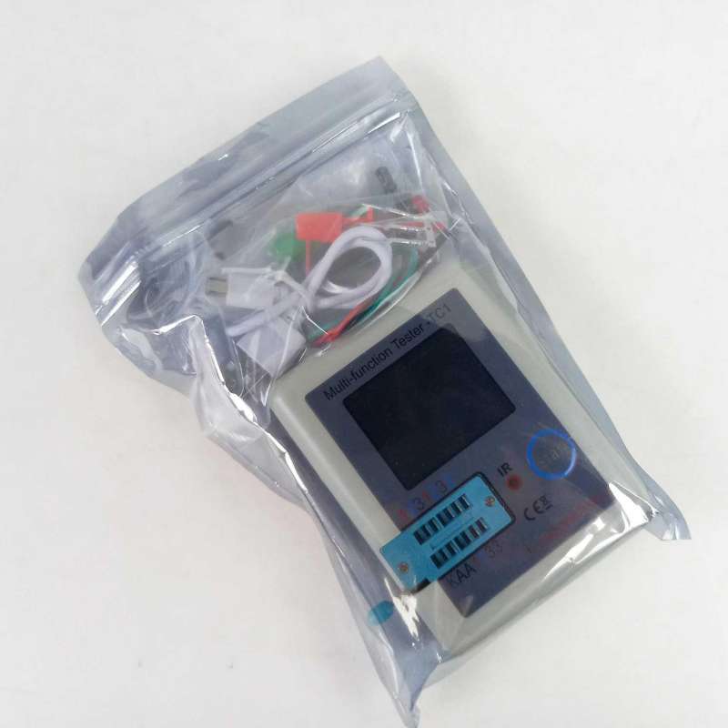 Promo Box Multifunctional Tester Transistor Full Color Graphic Display ...