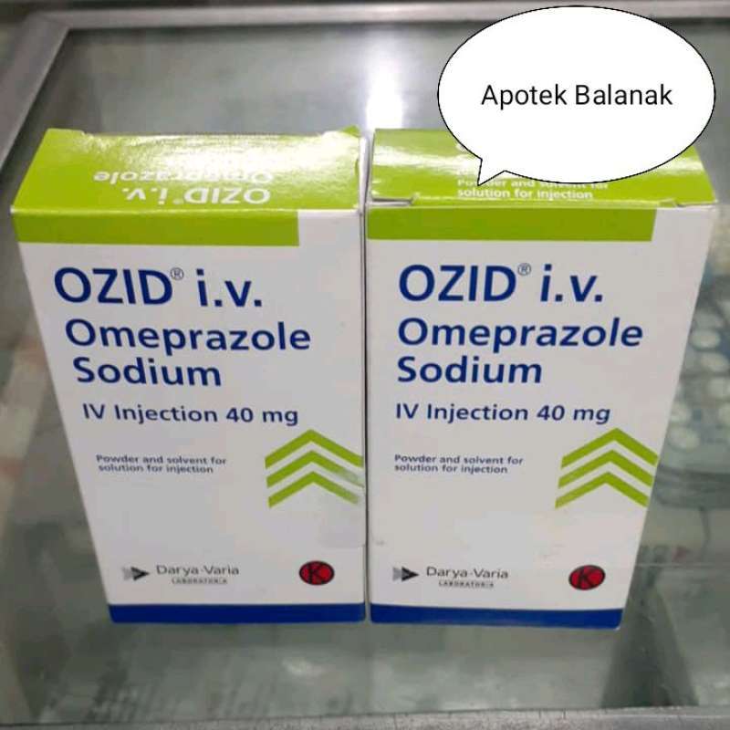 Jual Ozid/40mg/omeprazole/sodium/injeksi/box Original Di Seller Apotek ...
